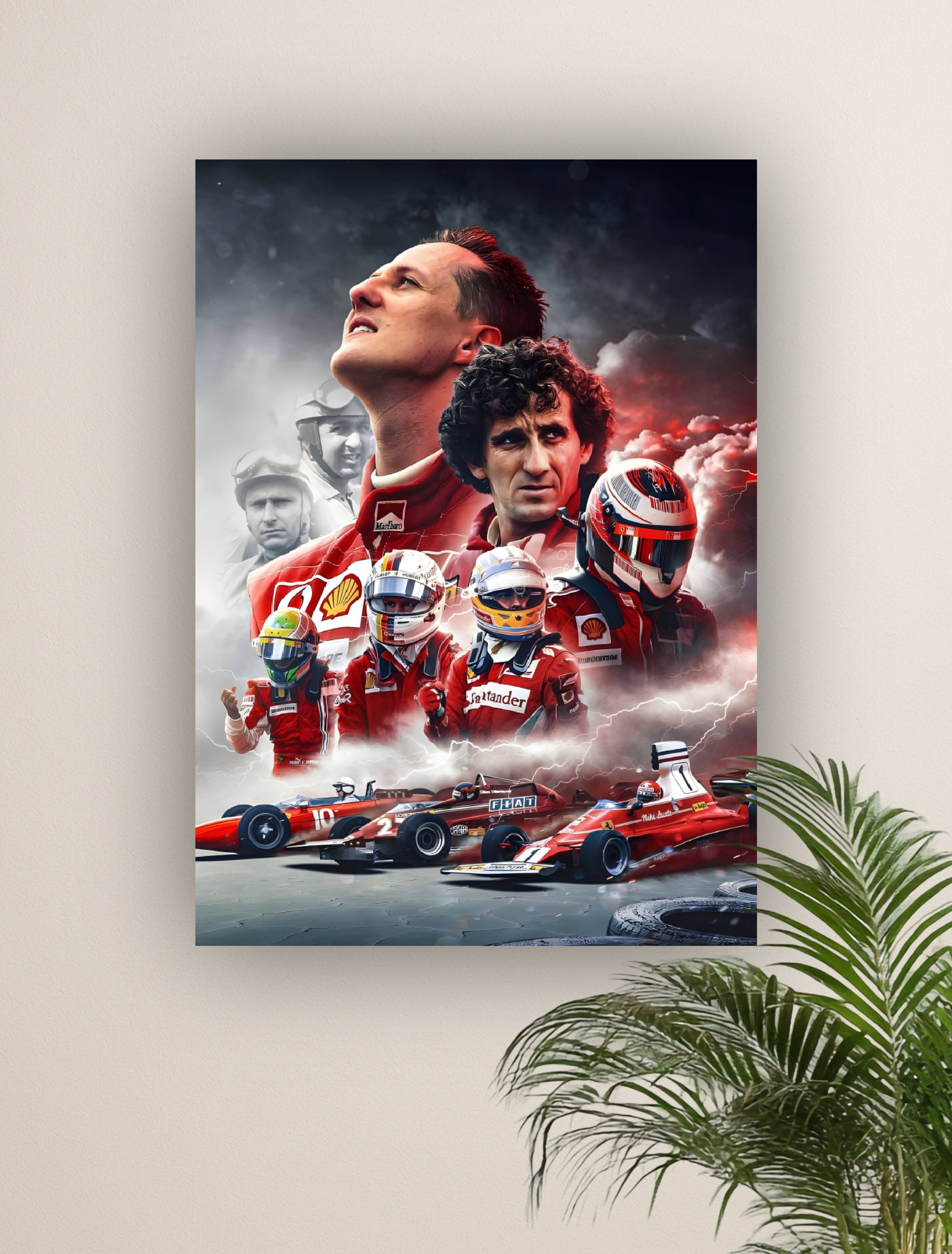 LEGENDS | VISION F1 #035 | FORMULA 1 POSTERS – HIIQIFY