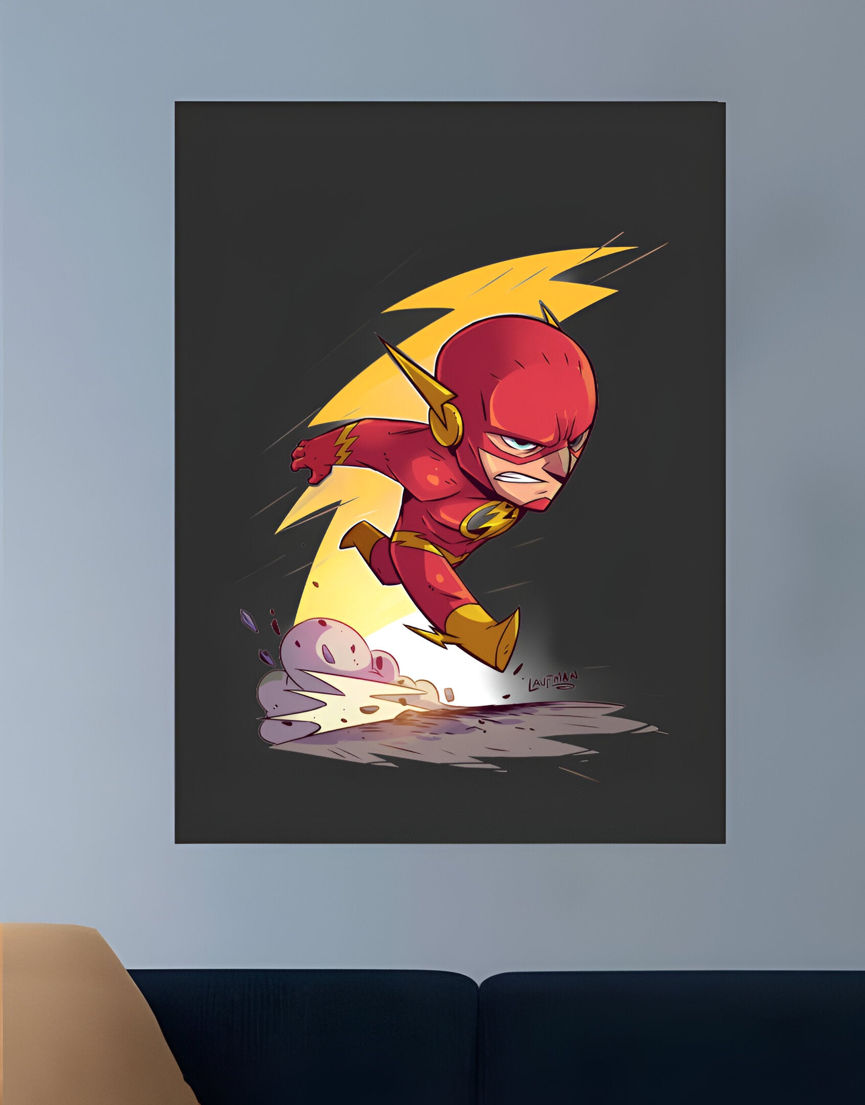 FLASH | VISION SUPER-HEROS #038 | HERO POSTERS – HIIQIFY
