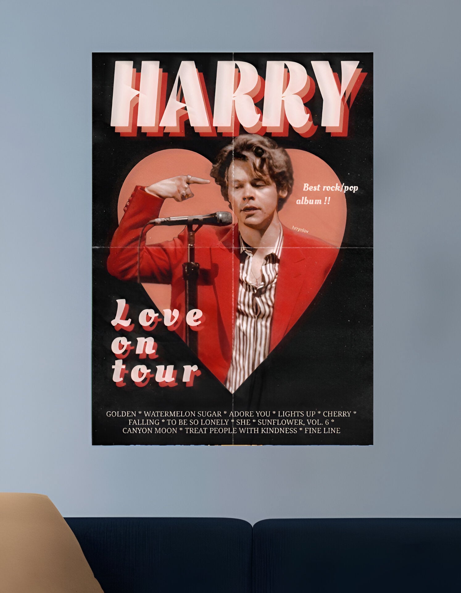HARRY STYLES | VISION VOICE #012 | MUSIC POSTERS – HIIQIFY
