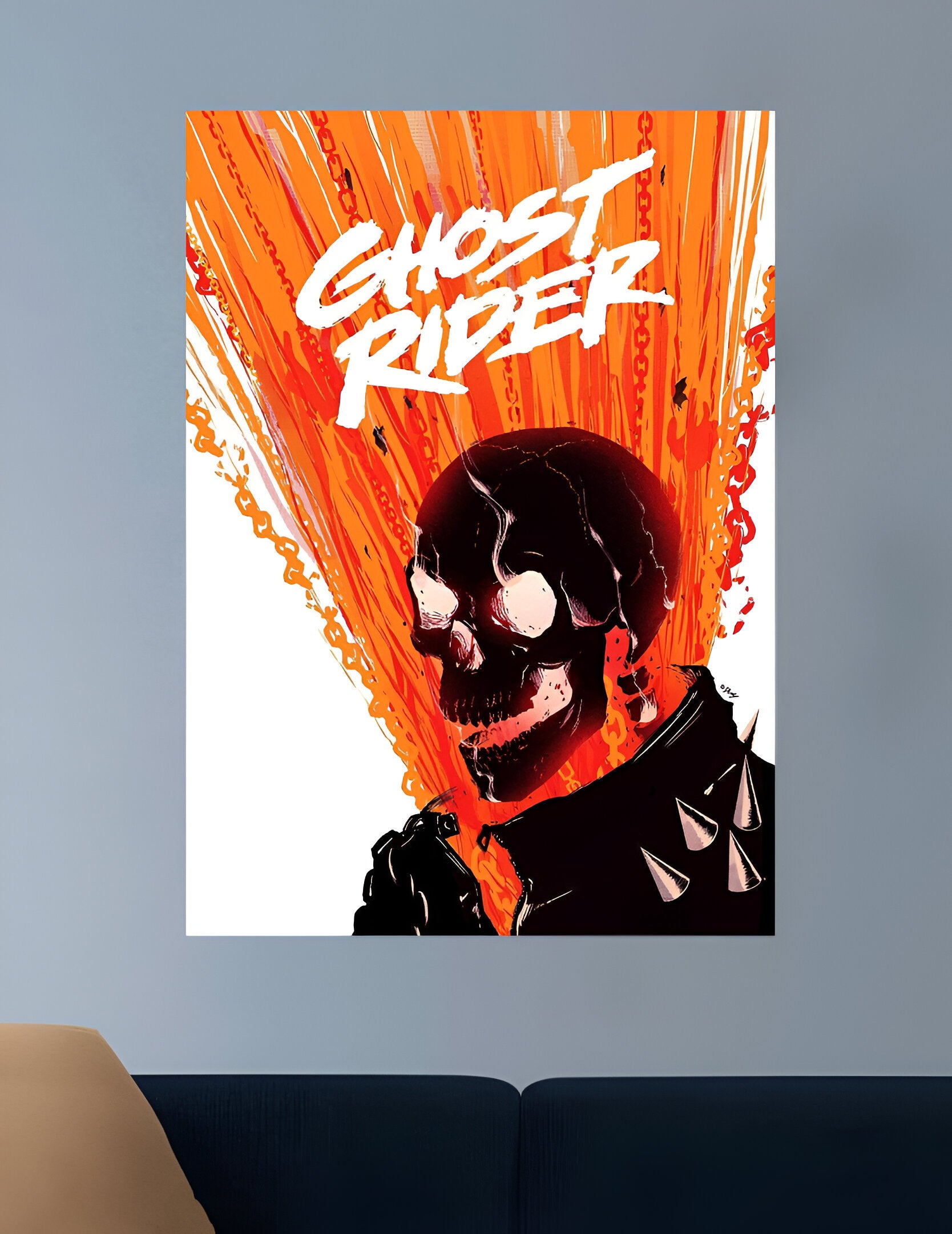 GHOST RIDER | VISION PICTURES #063 | MOVIE SERIES POSTERS – HIIQIFY