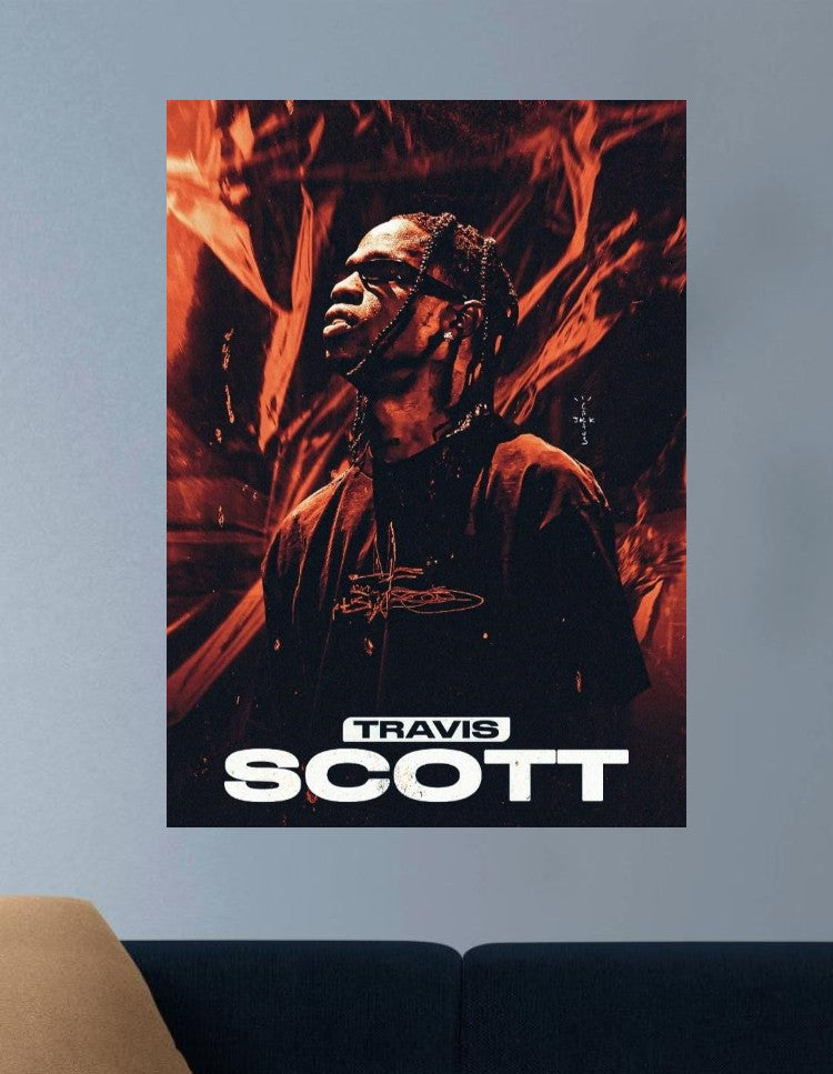TRAVIS SCOTT | VISION VOICE #002 | MUSIC POSTERS – HIIQIFY