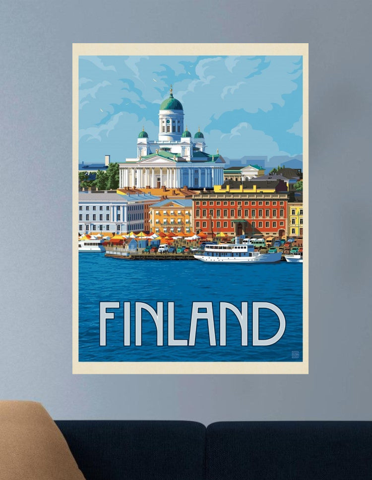 FINLAD | VISION DESTINATIONS #002 | BUCKET-LIST SPOTS POSTERS – HIIQIFY