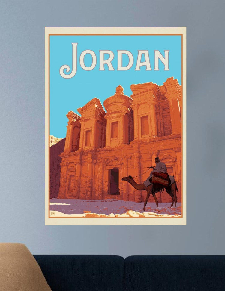 JORDAN | VISION DESTINATIONS #004 | BUCKET-LIST SPOTS POSTERS – HIIQIFY