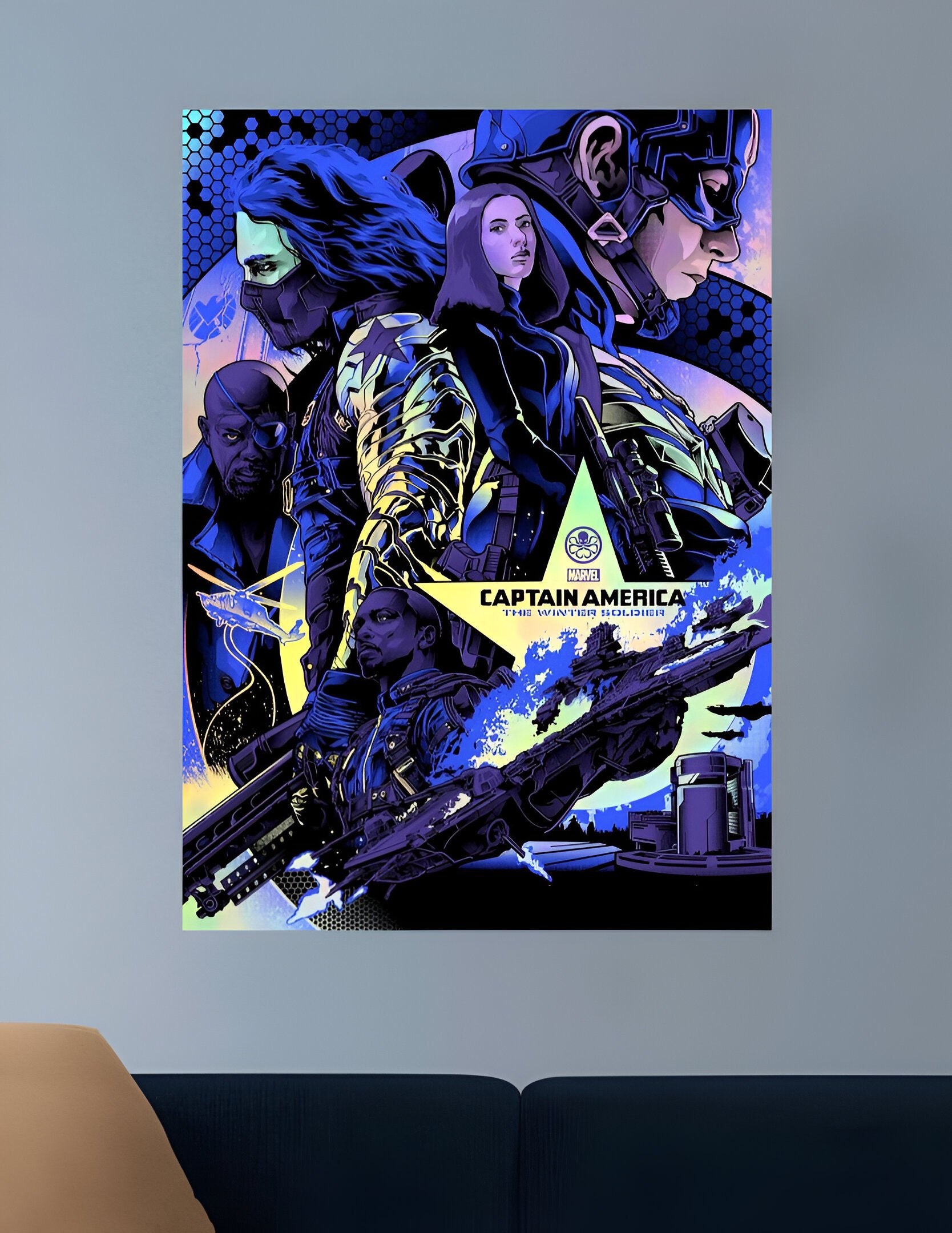 CAPTAIN AMERICA | VISION PICTURES #069 | MOVIE SERIES POSTERS – HIIQIFY