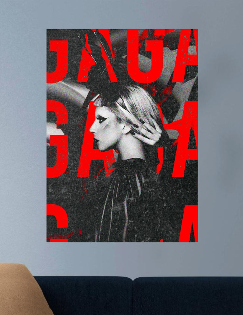LADY GAGA | VISION SINGERS #41 | MUSIC POSTERS – HIIQIFY