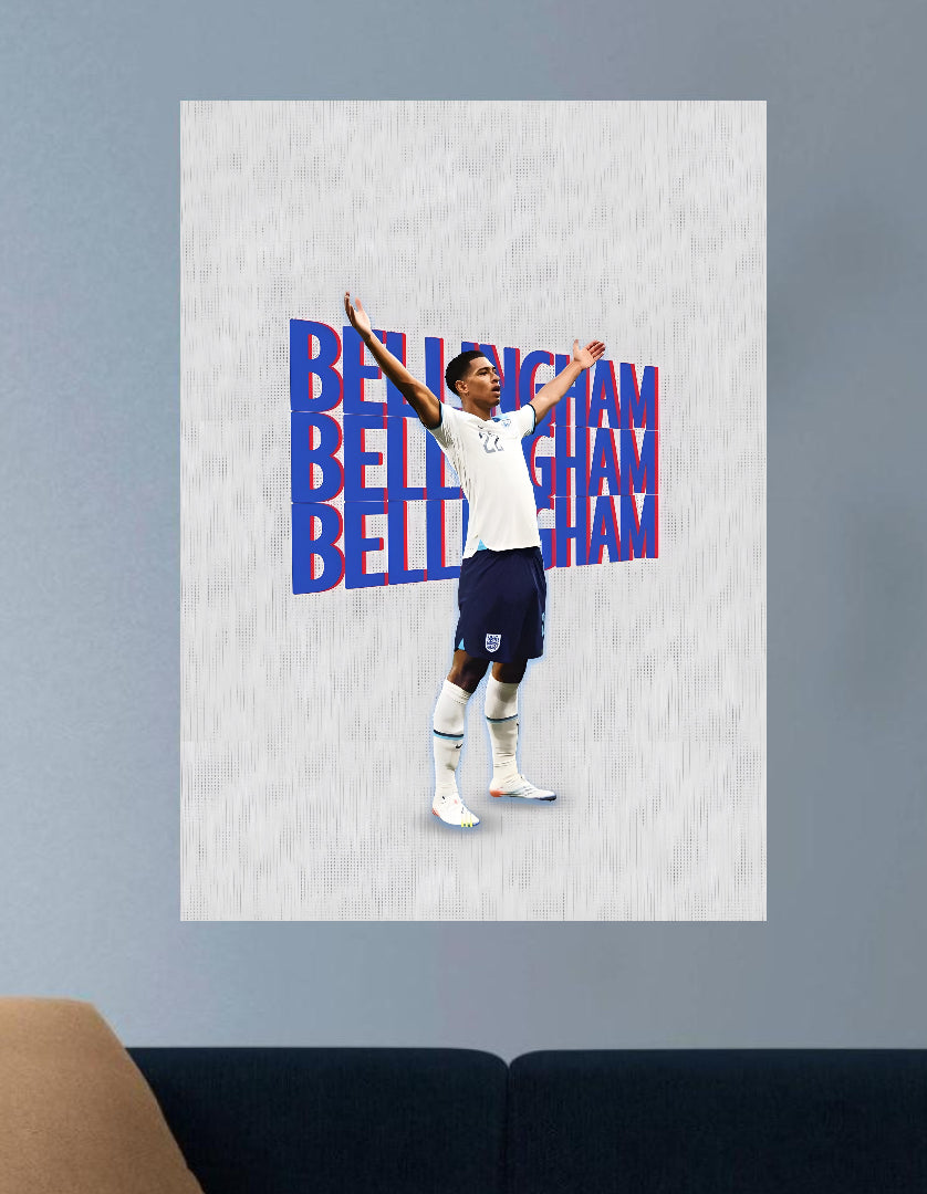BELLINGHAM | VISION SPORTS #048 | FOOTBALL POSTERS – HIIQIFY