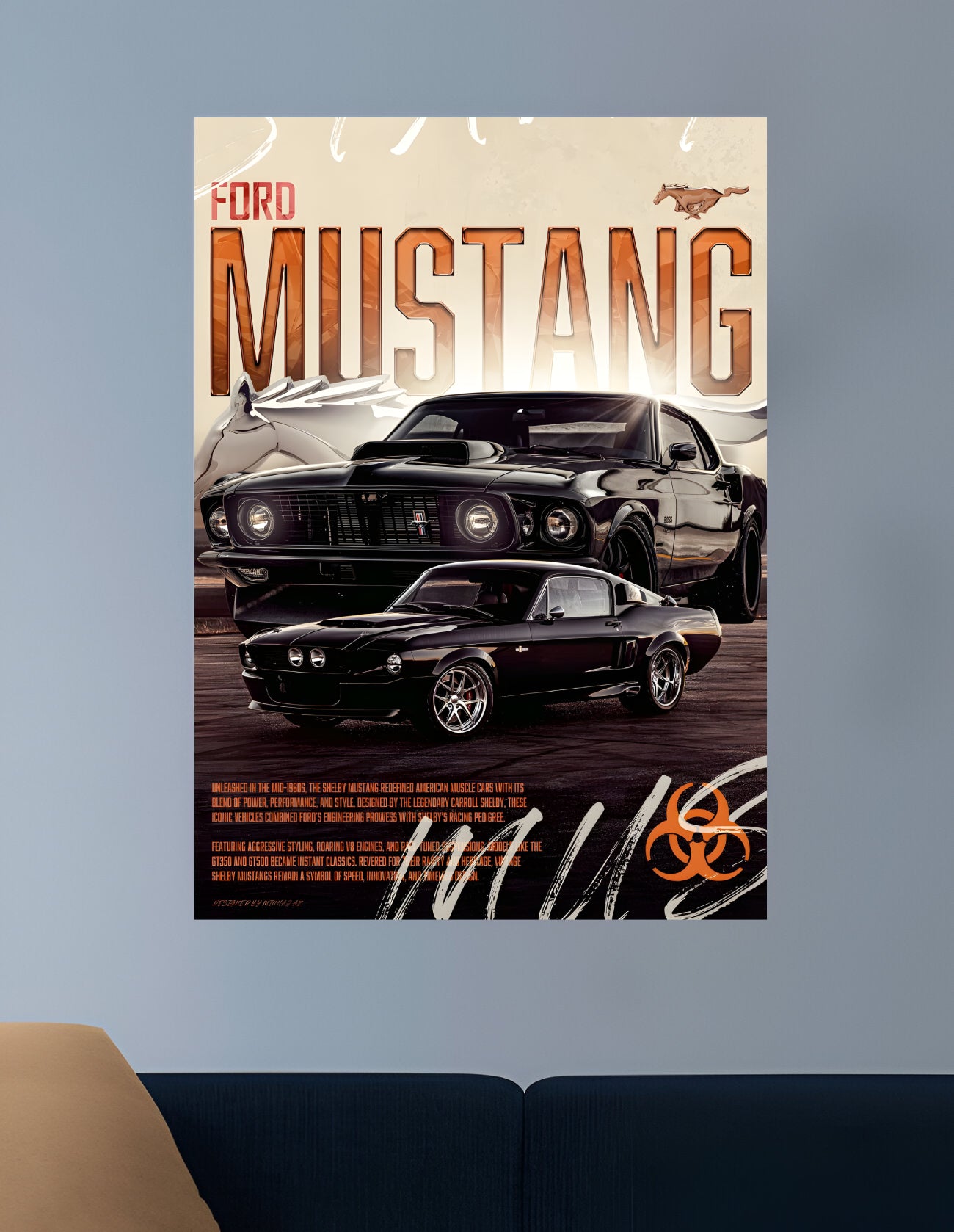 MUSTANG | VISION CARS #125 | CAR POSTERS – HIIQIFY