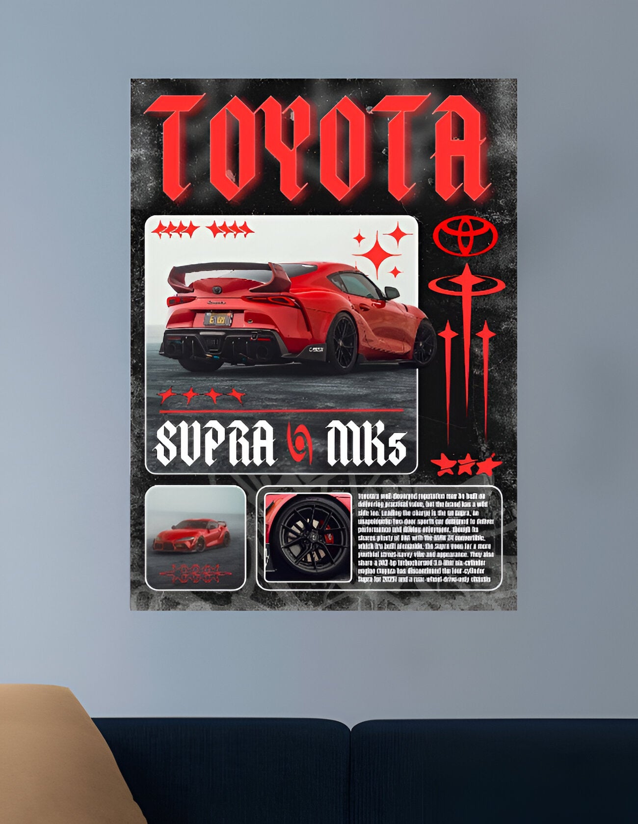 SUPRA | VISION CARS #025 | CAR POSTERS – HIIQIFY