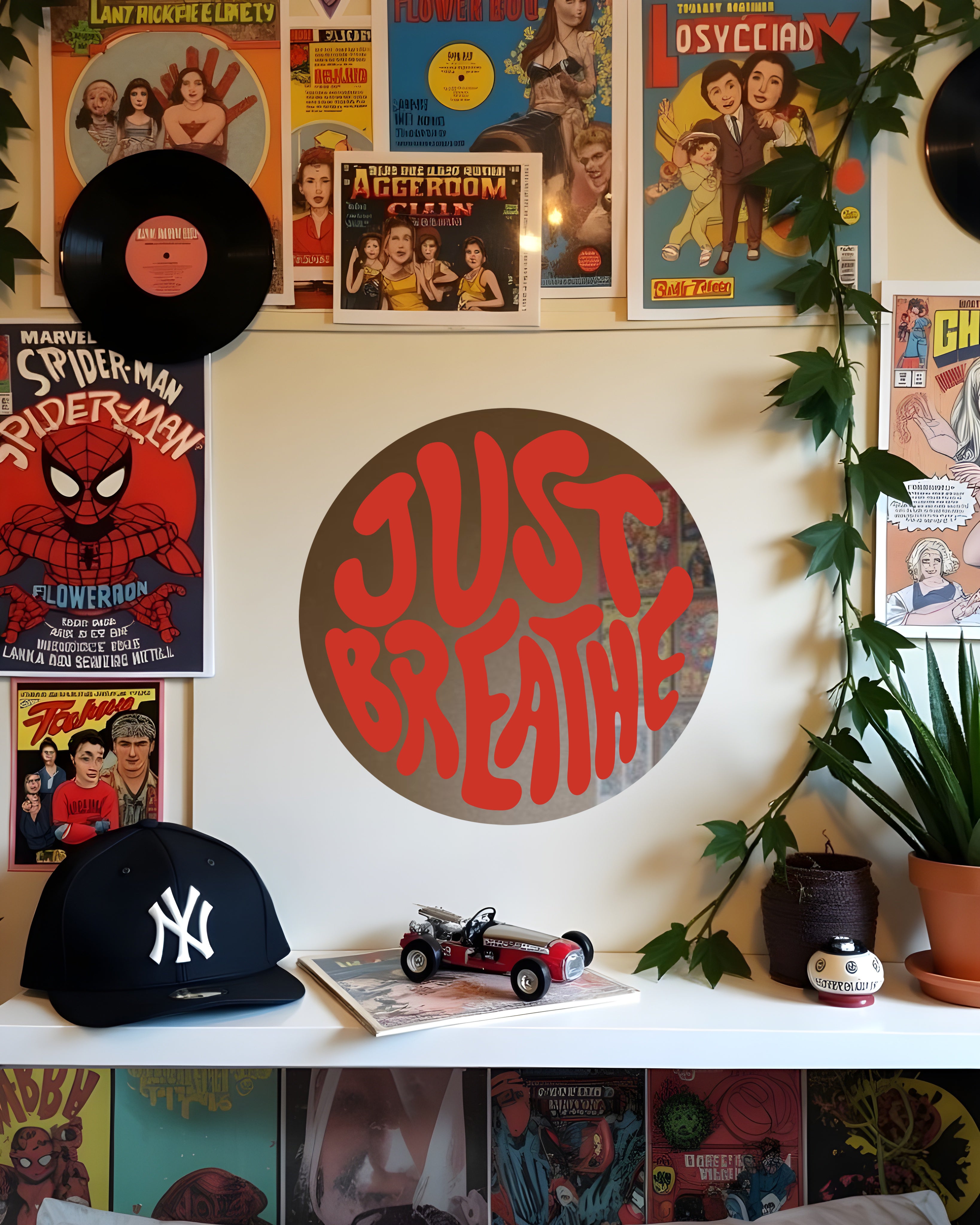 JUST BREATH | MIRROR POSTERS – HIIQIFY